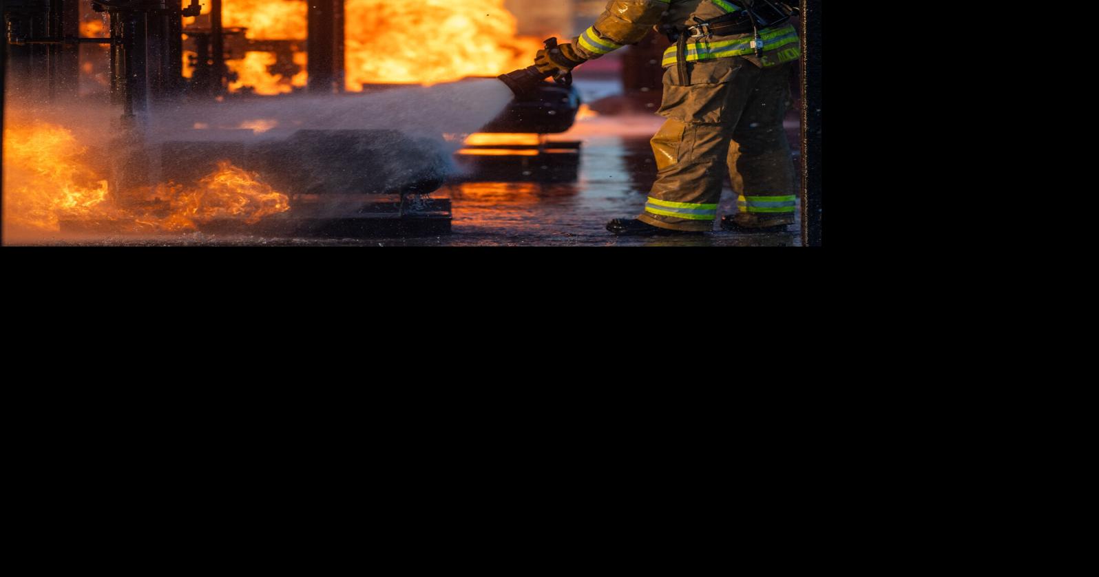 Photos from the TEEX Municipal Fire Training School Public Demonstration