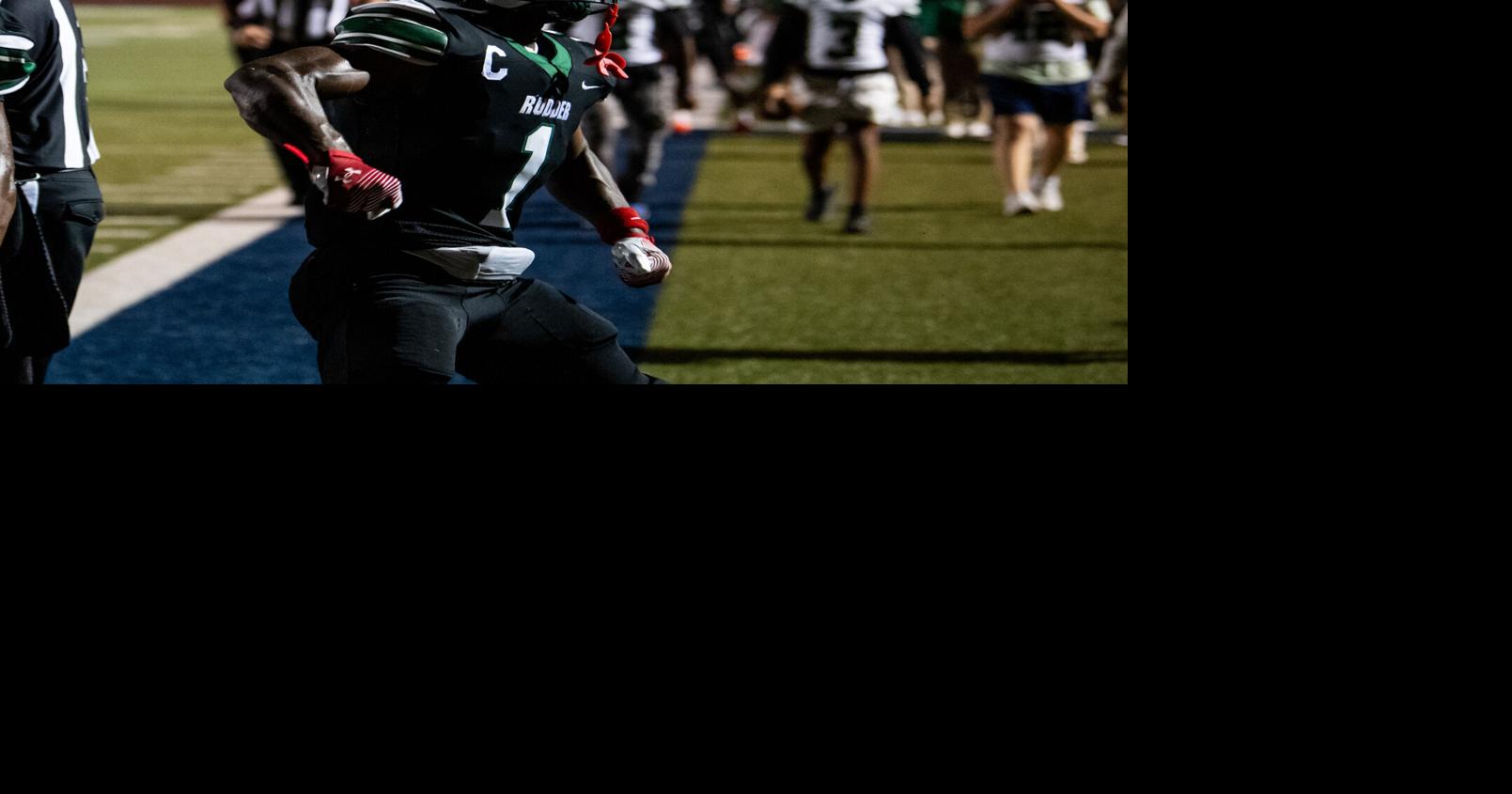 Rudder football team stays unblemished in blowout win