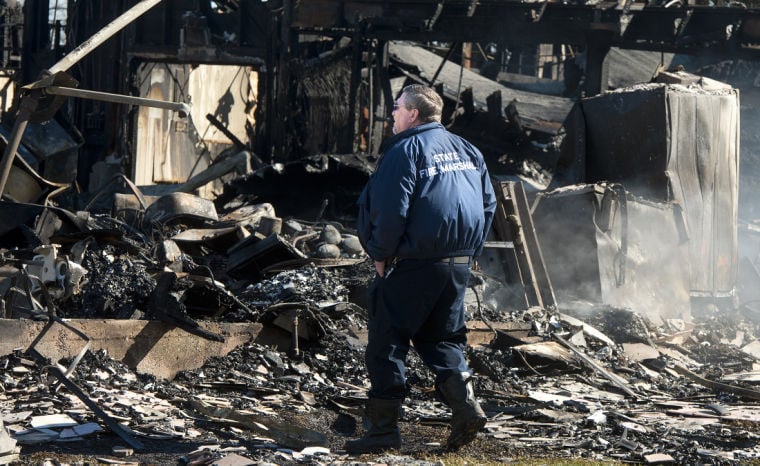 Bryan fire chief Chief Randy McGregor gives his account of blaze