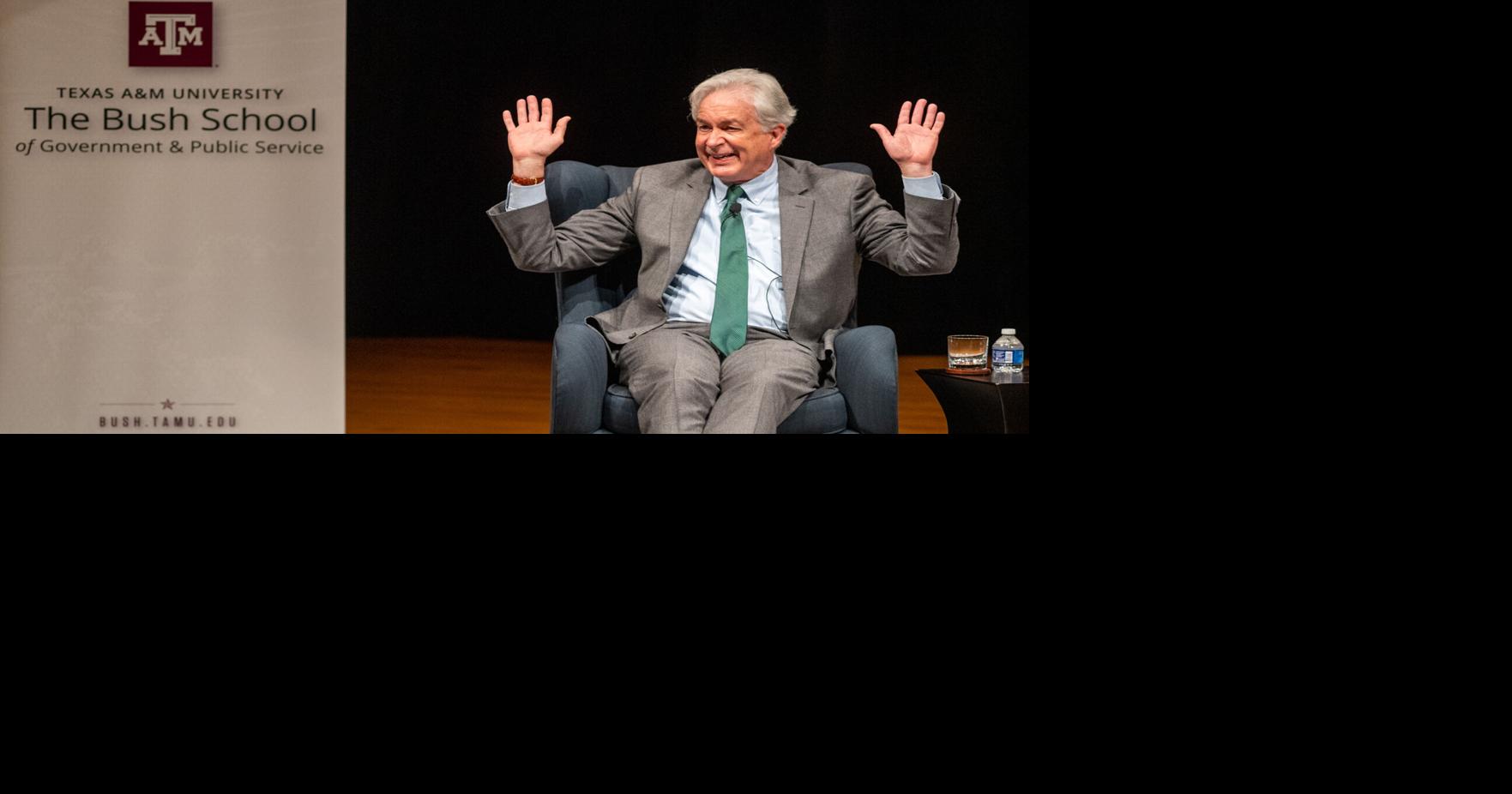 CIA Director Bill Burns discusses assessing world threats during visit ...