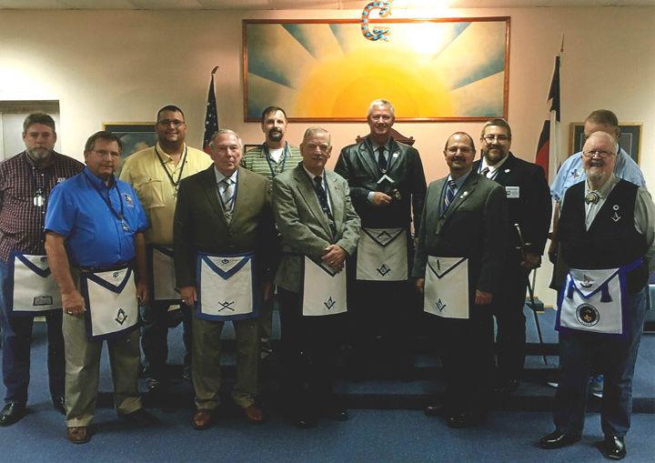 Masonic Lodge holds installation ceremony