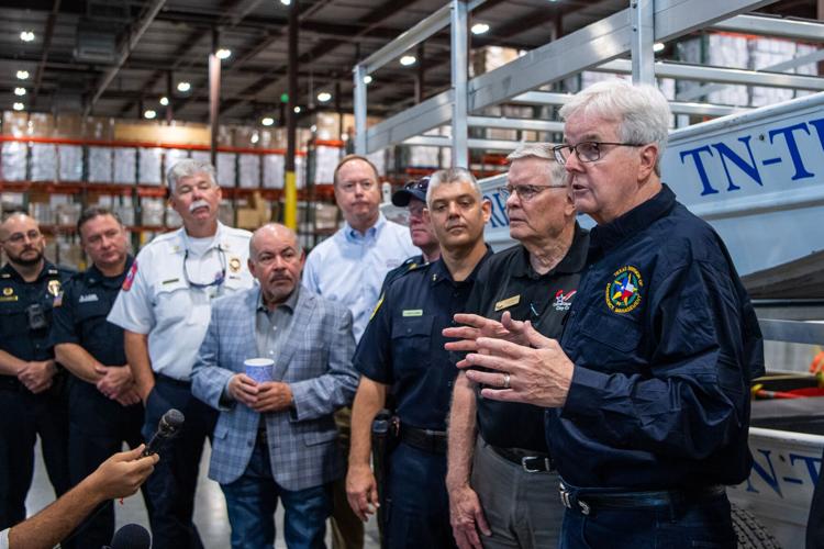 Dan Patrick visits TDEM Regional HQ at RELLIS