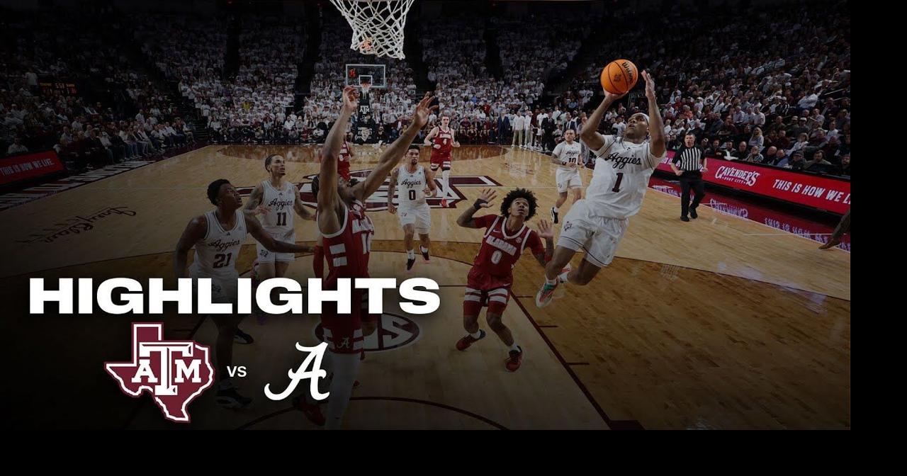 Highlights: A&M vs Alabama