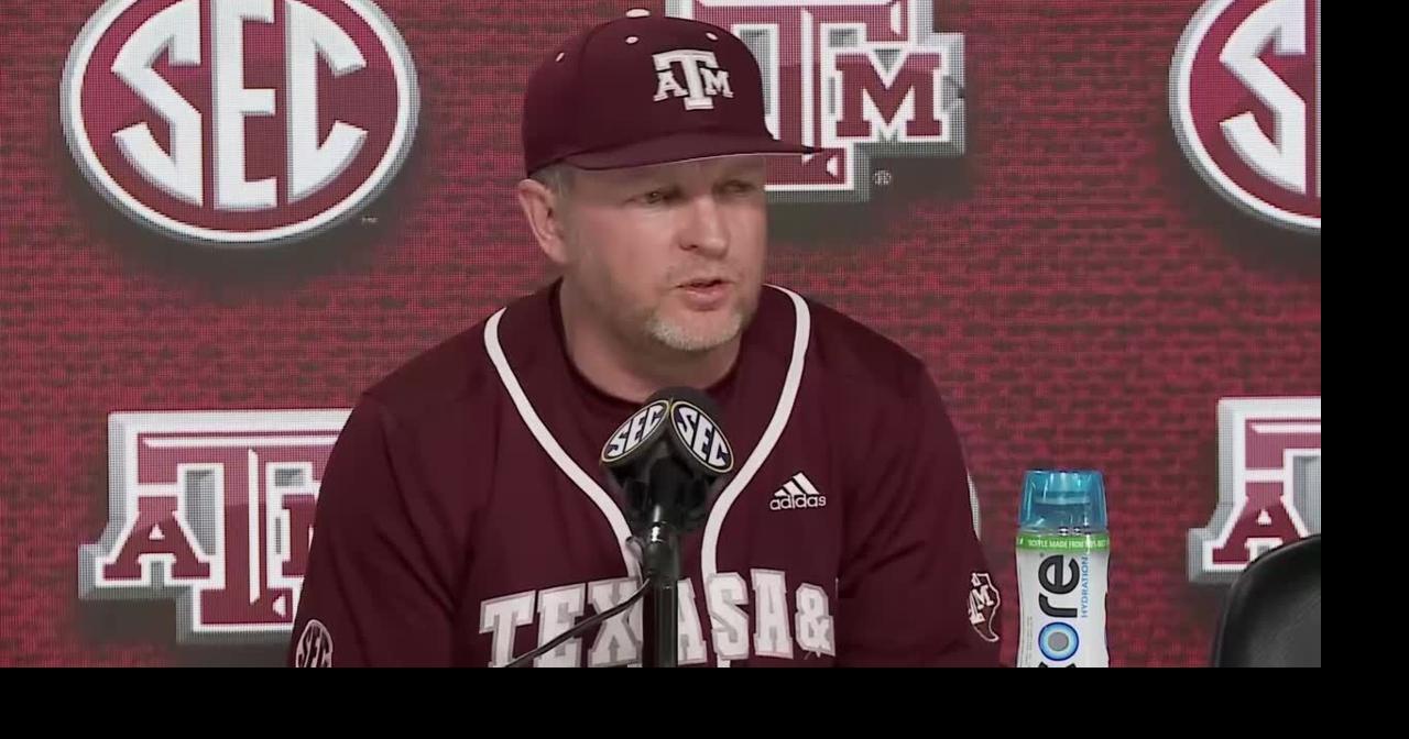 Watch: Jim Schlossnagle, Austin Bost discuss A&M baseball's SEC ...