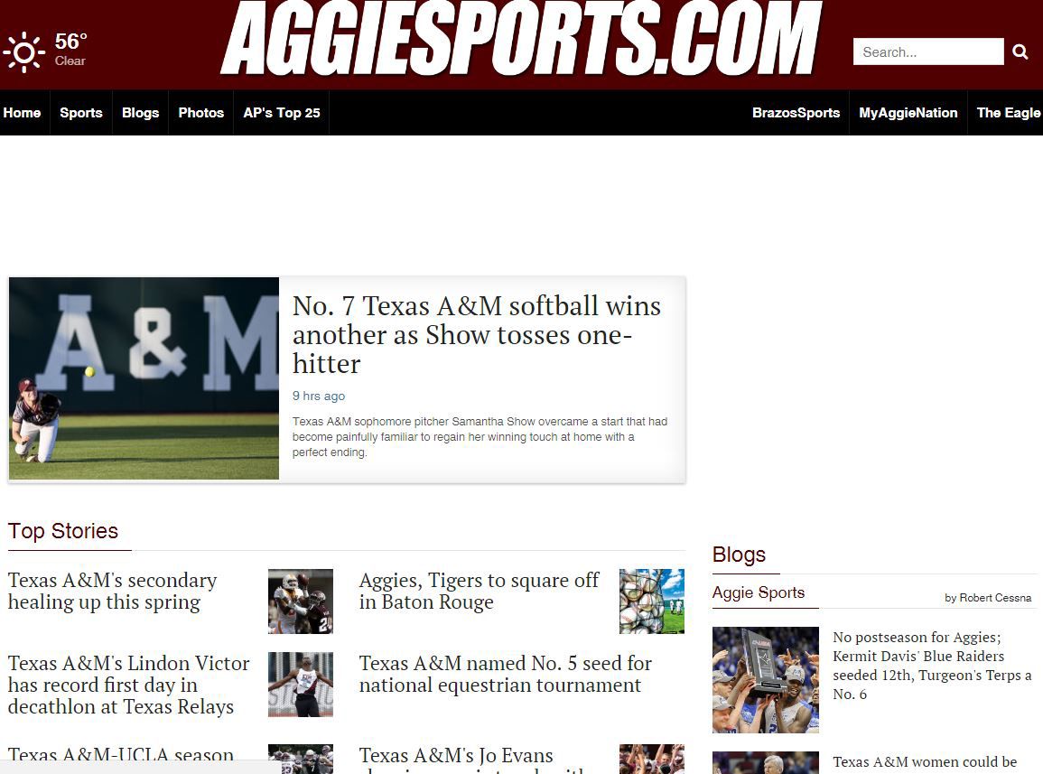 The Eagle launches redesigned website | Local News | theeagle.com