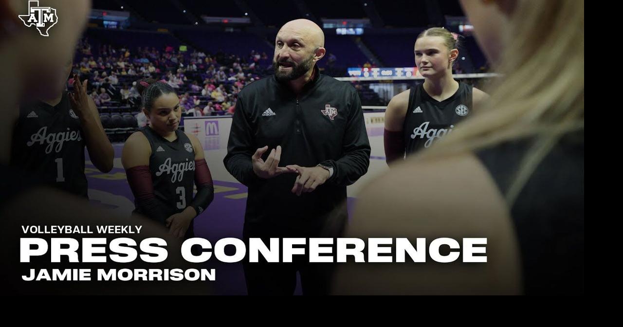 Weekly Press Conference: Jamie Morrison
