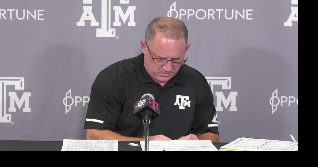 Watch: Buzz Williams, Texas A&M men's basketball players preview game ...