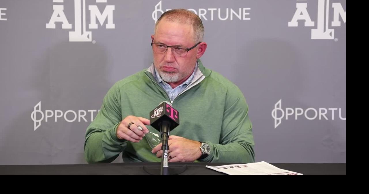 Watch: Buzz Williams, Texas A&M players preview games at Ohio State, SMU