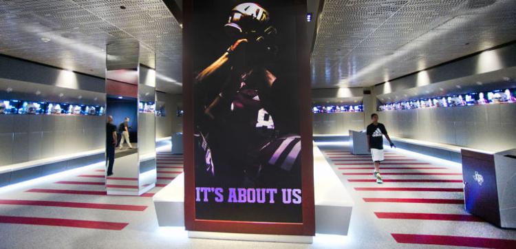 Behind the scenes of the remodeled Bright Football Complex
