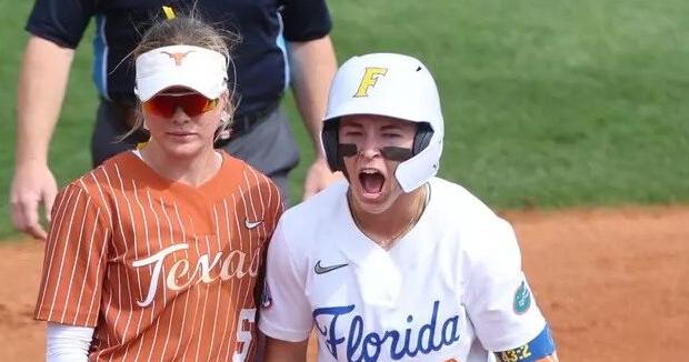 Texas flexes muscles vs. Florida in top 5 SEC softball game