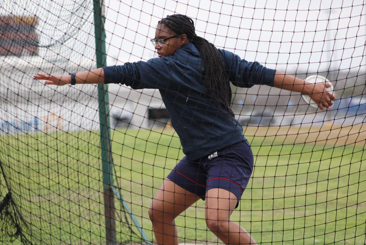 Anaiya Reed's blooming personality leads Bryan track and field team