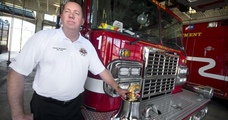 Bryan Fire Chief Randy McGregor named Chief of the Year
