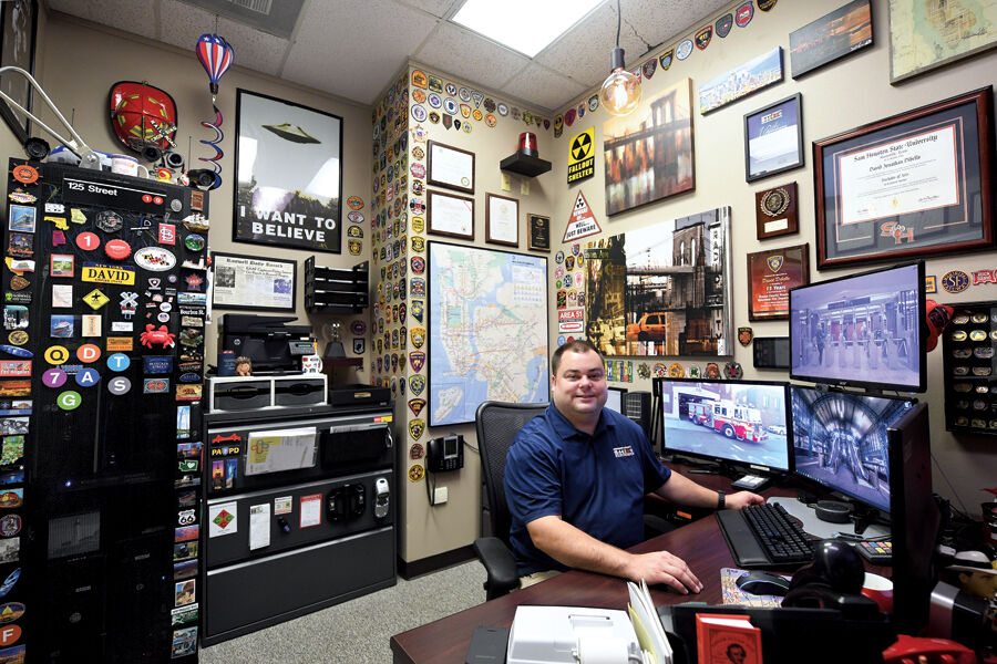 David Dibello, senior systems administrator, Brazos County 9-1-1 District