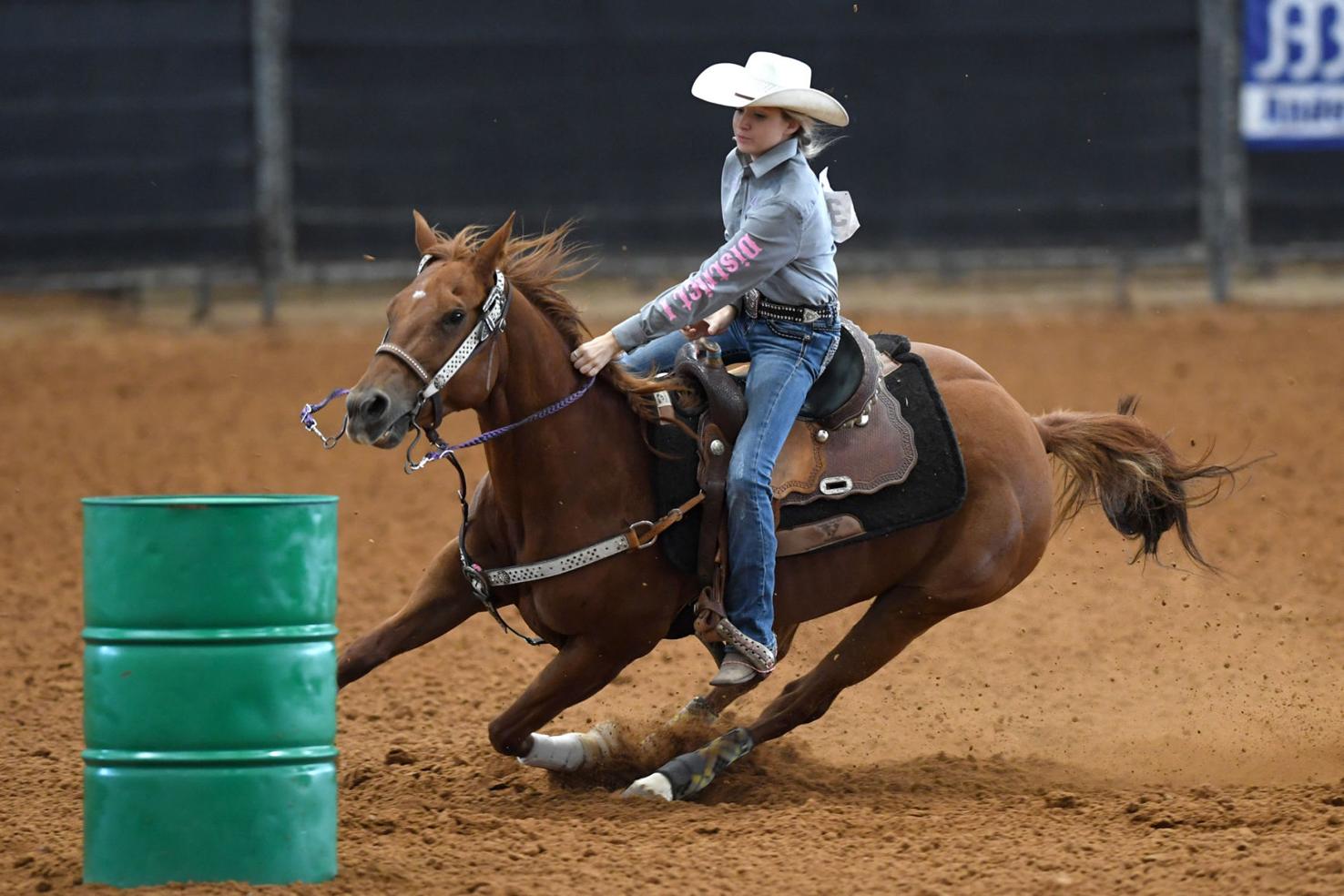 Gallery: Barrel racing at the Texas State 4-H Horse Show