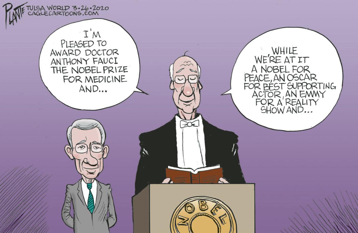 Bruce Plante Cartoon: Dr. Fauci | Cartoons | theeagle.com