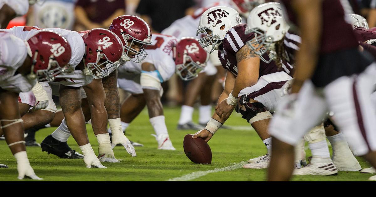 Aggie offensive line facing big challenge against Mississippi State