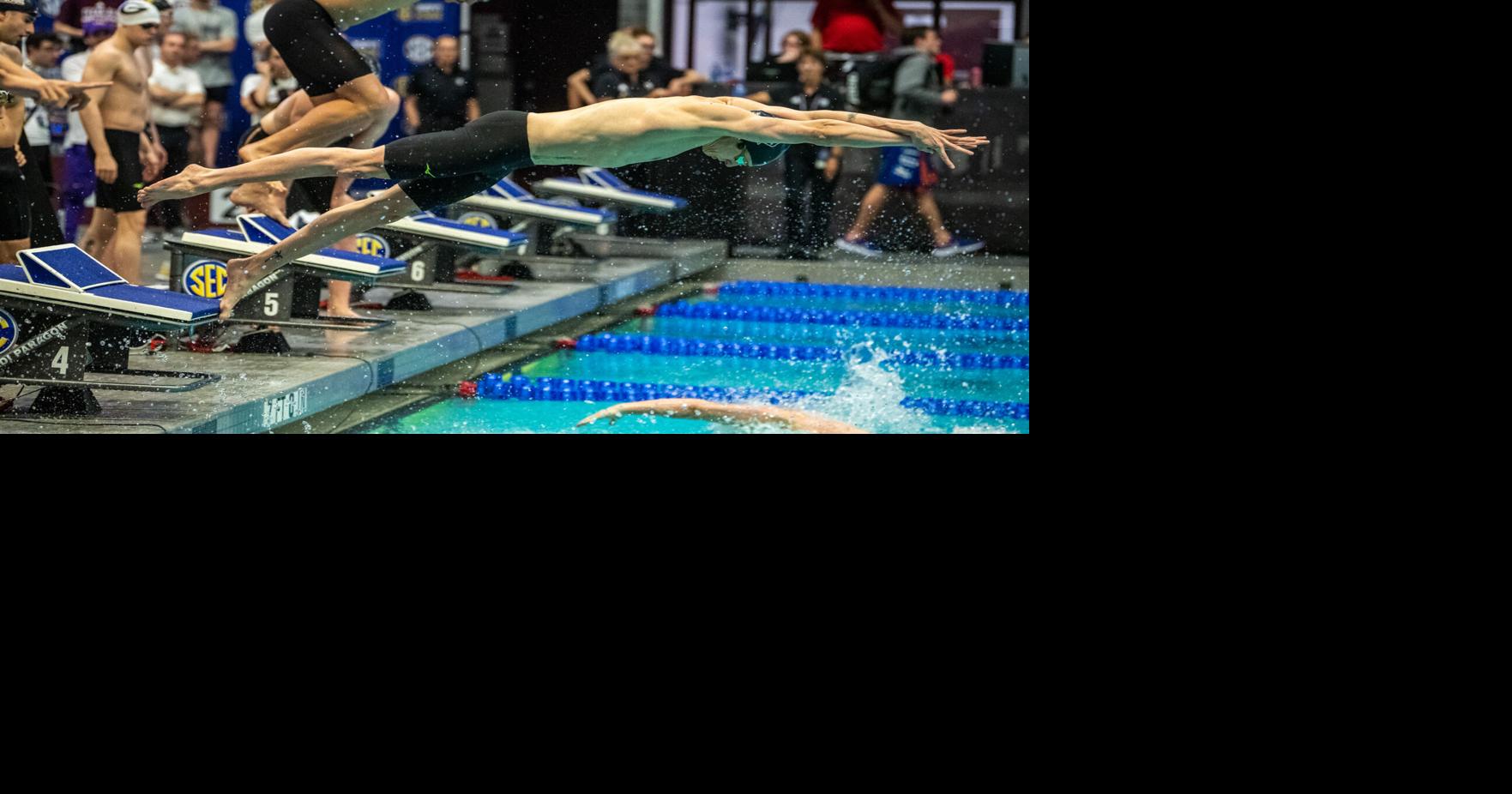 Texas A&M's Baylor Nelson wins men's 200 IM at SEC Swimming & Diving ...