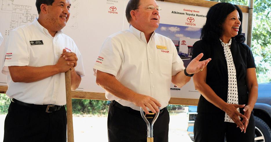 Atkinson Toyota breaks ground on $10M building in Huntsville