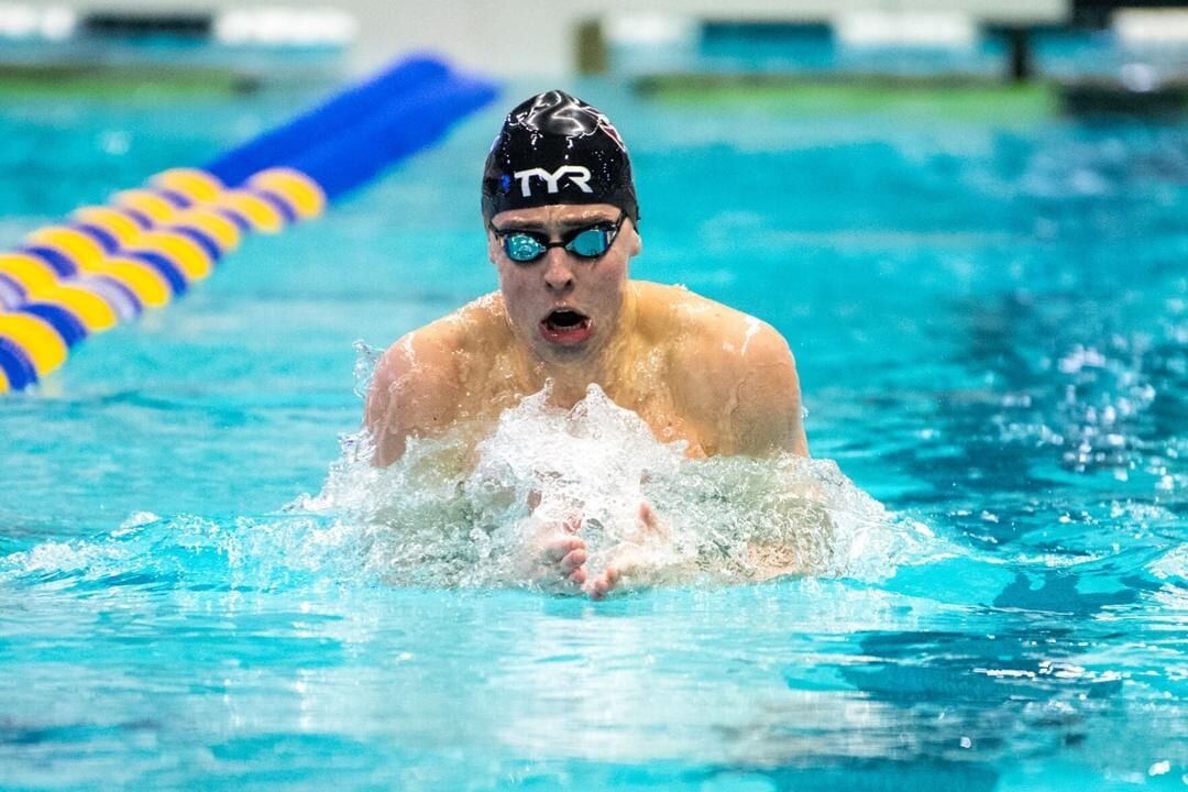 Freshman Nelson grabs swimming team's MVP honors:
