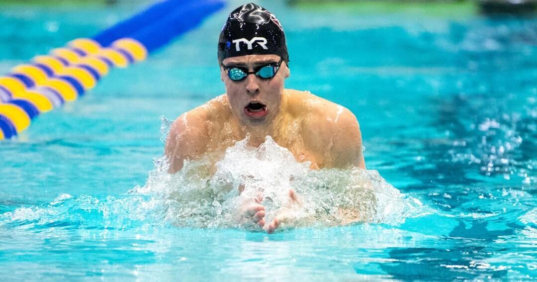 Freshman Nelson grabs swimming team's MVP honors: