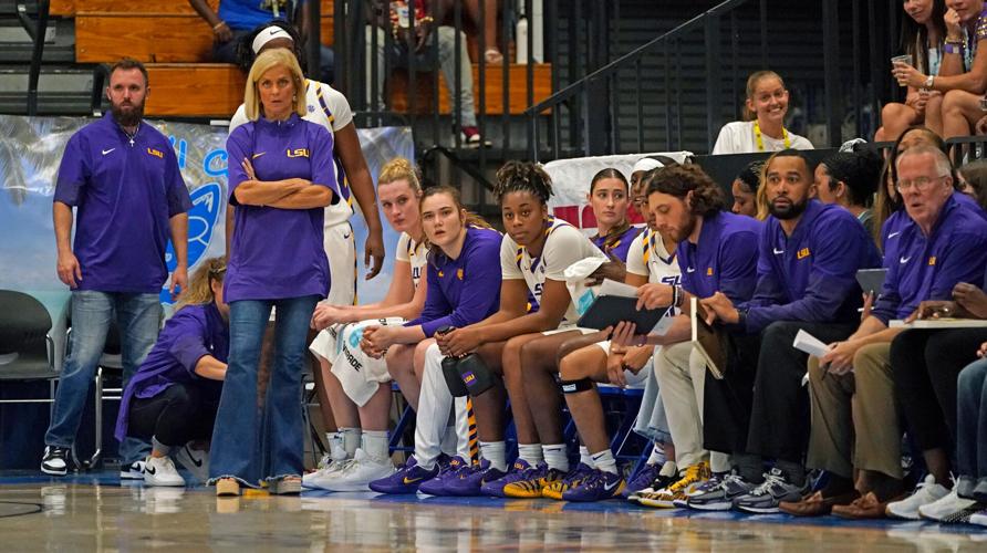LSU sets women's record with 7th straight 100-point game