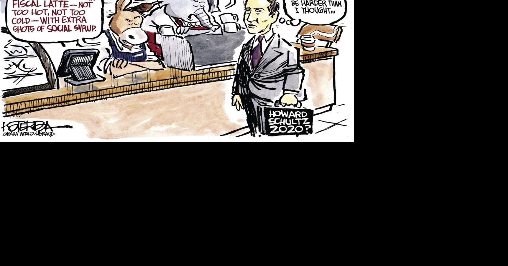 Jeff Koterba cartoon: Java jive