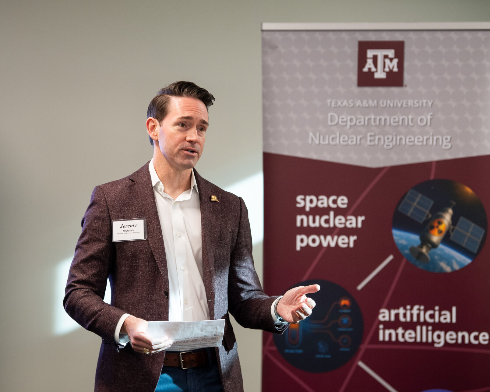 Dignitaries flock to see Texas A&M's nuclear reactor