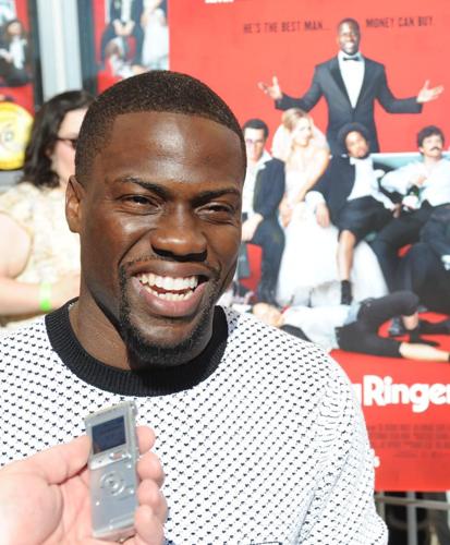 Comedian Kevin Hart promotes new film in Aggieland