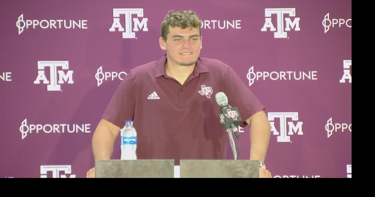 TAMU football coaches, players speak at local media day