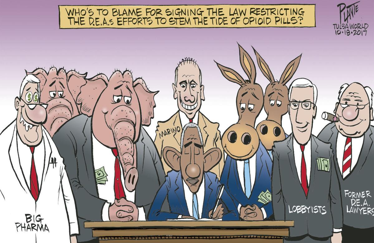 Bruce Plante Cartoon: The Opioid Epidemic