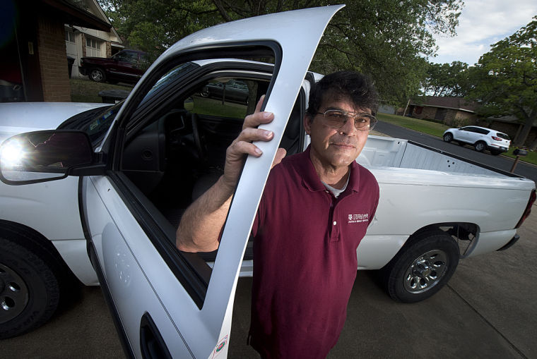 Texas A&M worker who pulled driver from burning vehicle tells his story