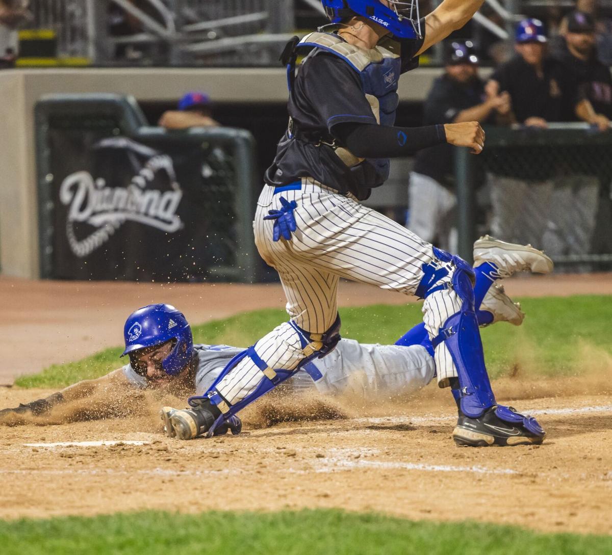 Blinn falls into losers' bracket with walk-off setback