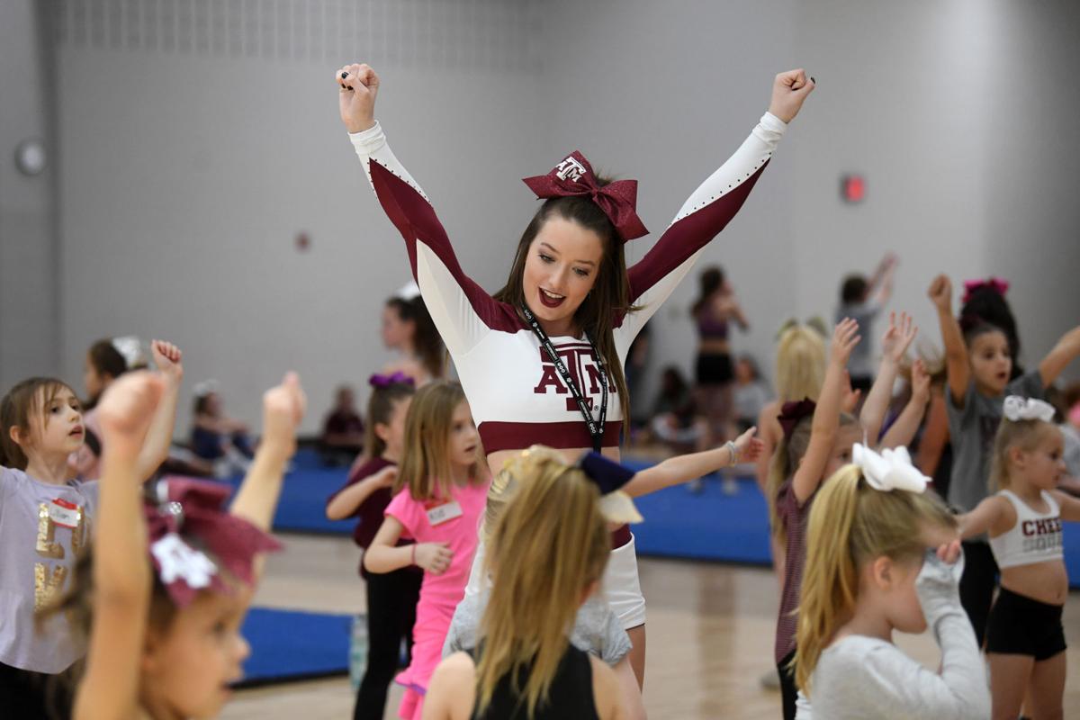 Texas A&M Cheer Squad Clinic