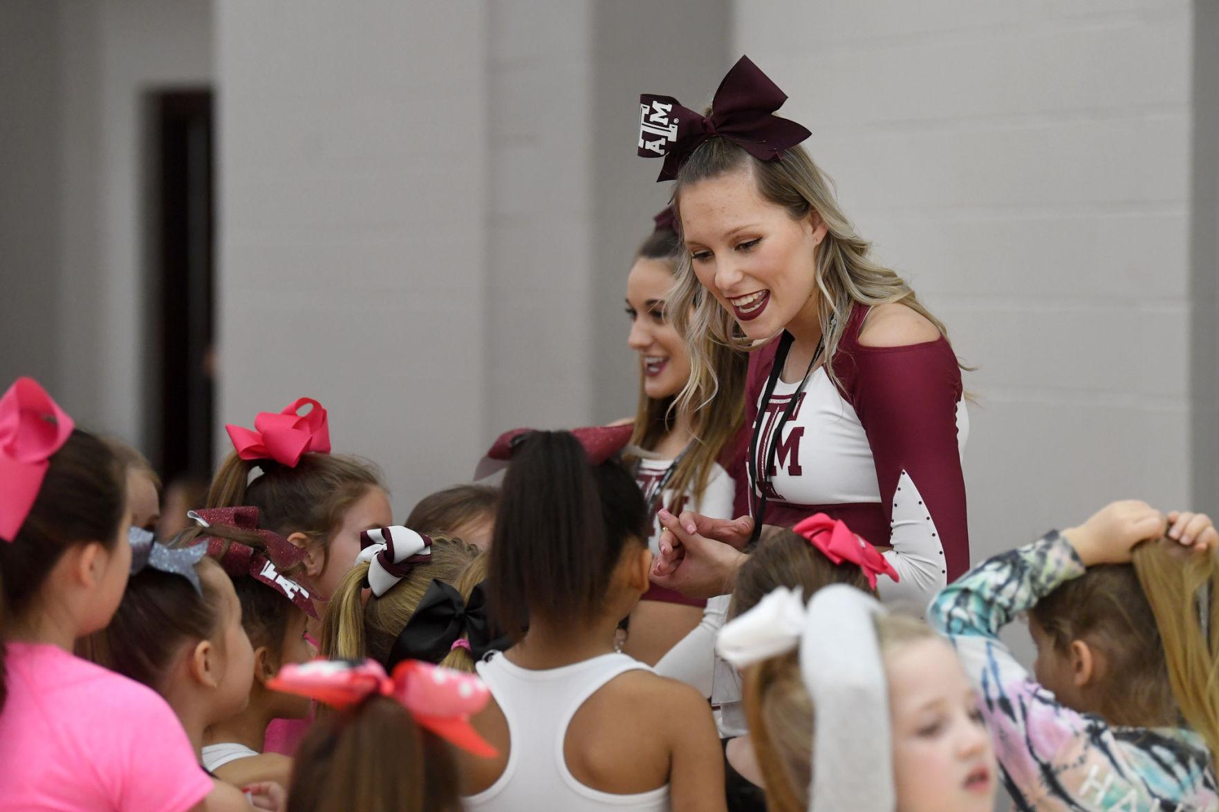 Texas A&M Cheer Squad Clinic