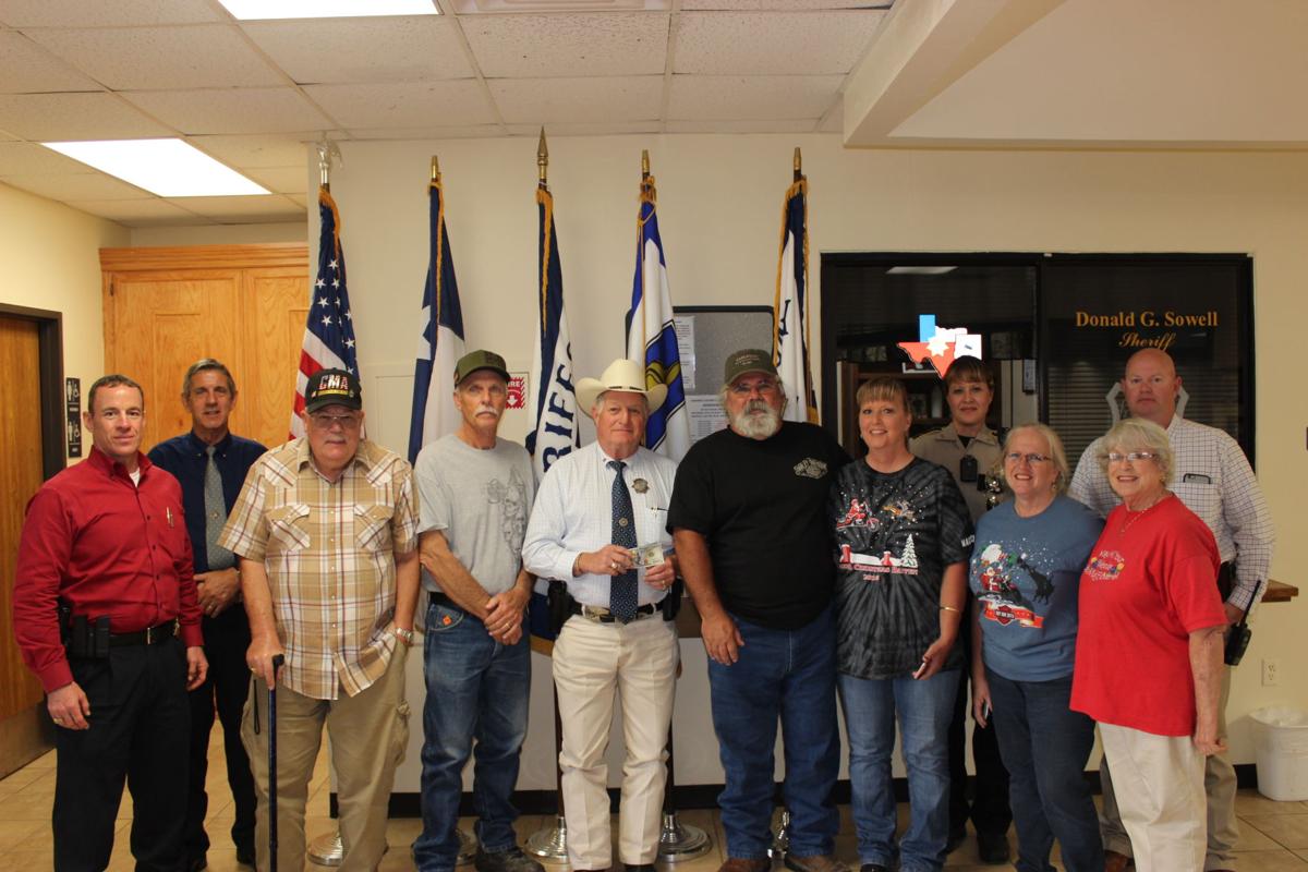 Donation helps Grimes County Sheriff's Office