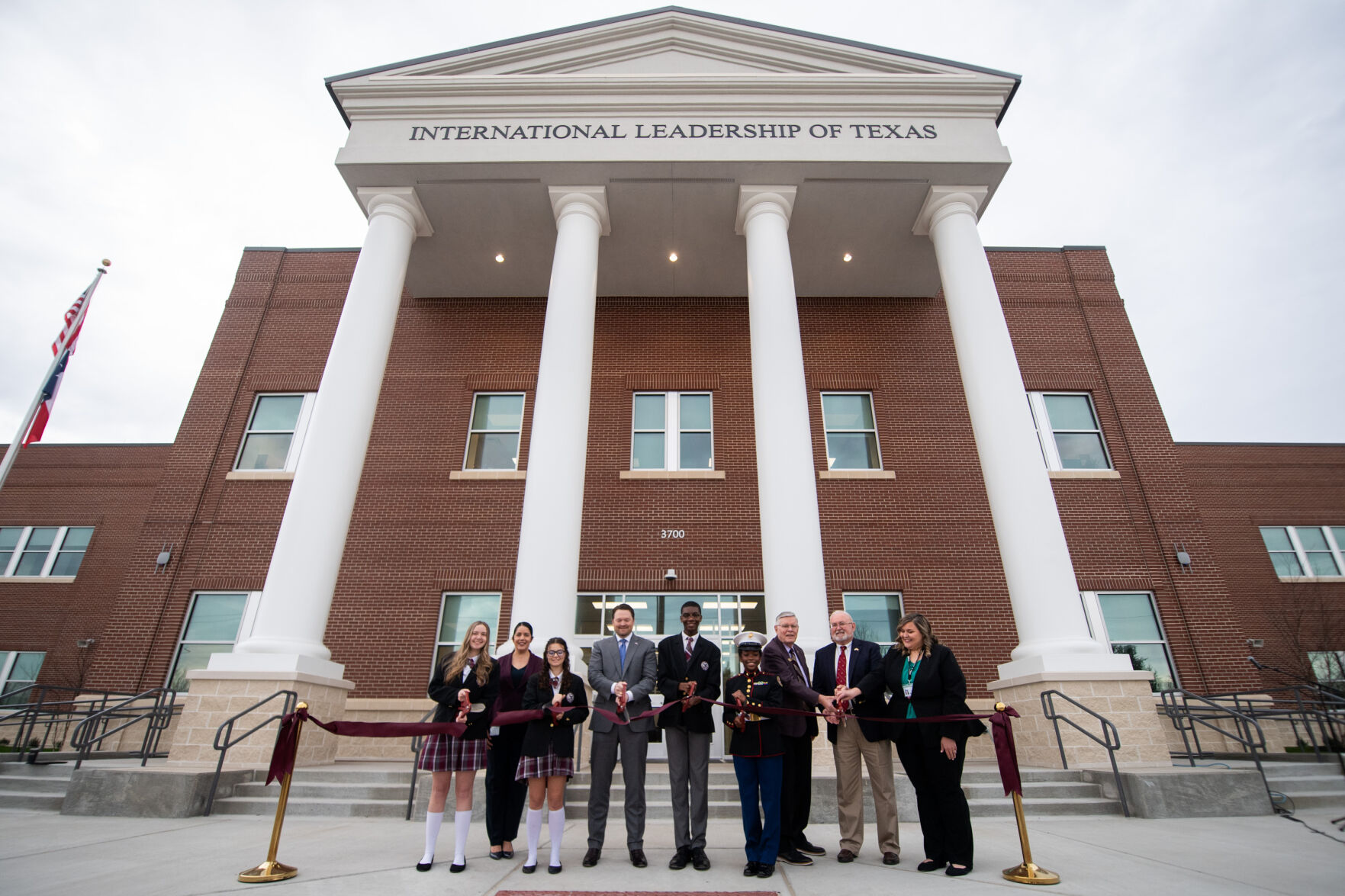 IL Texas cuts ribbon to open new Aggieland HS building