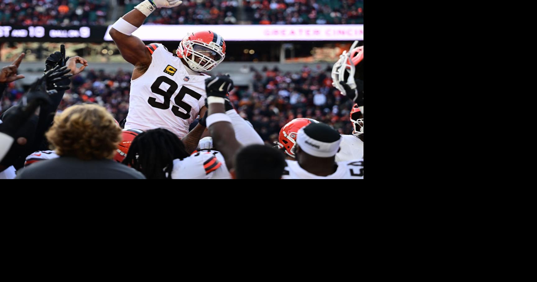 Myles Garrett breaks NFL single-season sack record with 23 and laments ...