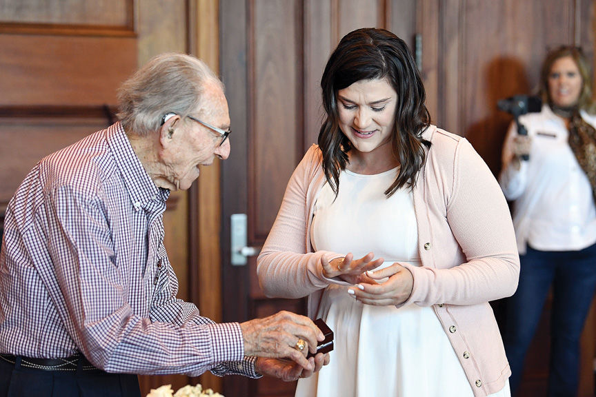 Current, former Texas A&M students find common ground on Ring Day
