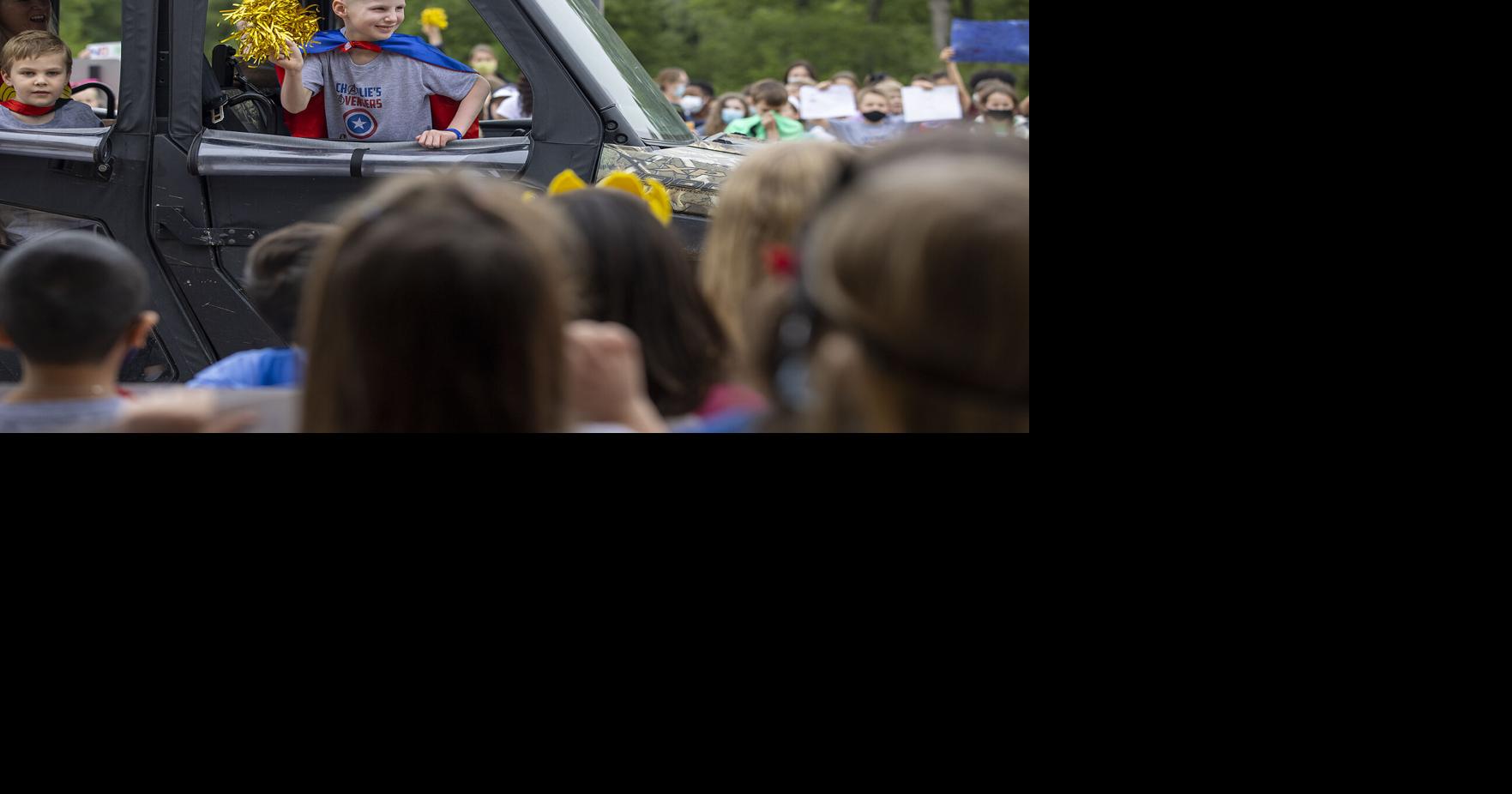 Gallery: Charlie's superhero parade at Houston Elementary