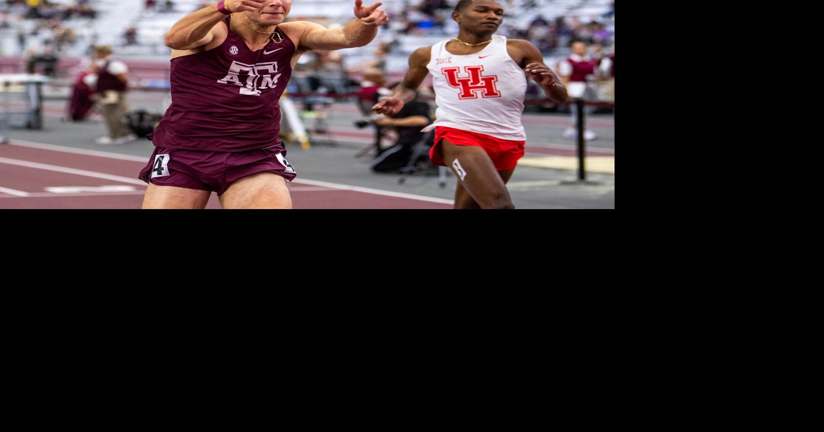 Distin leads A&M contingent in search of gold at NCAA Indoor Championships