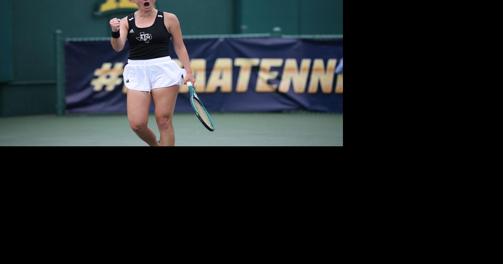 Texas A&M women’s tennis beats Michigan, advances to title