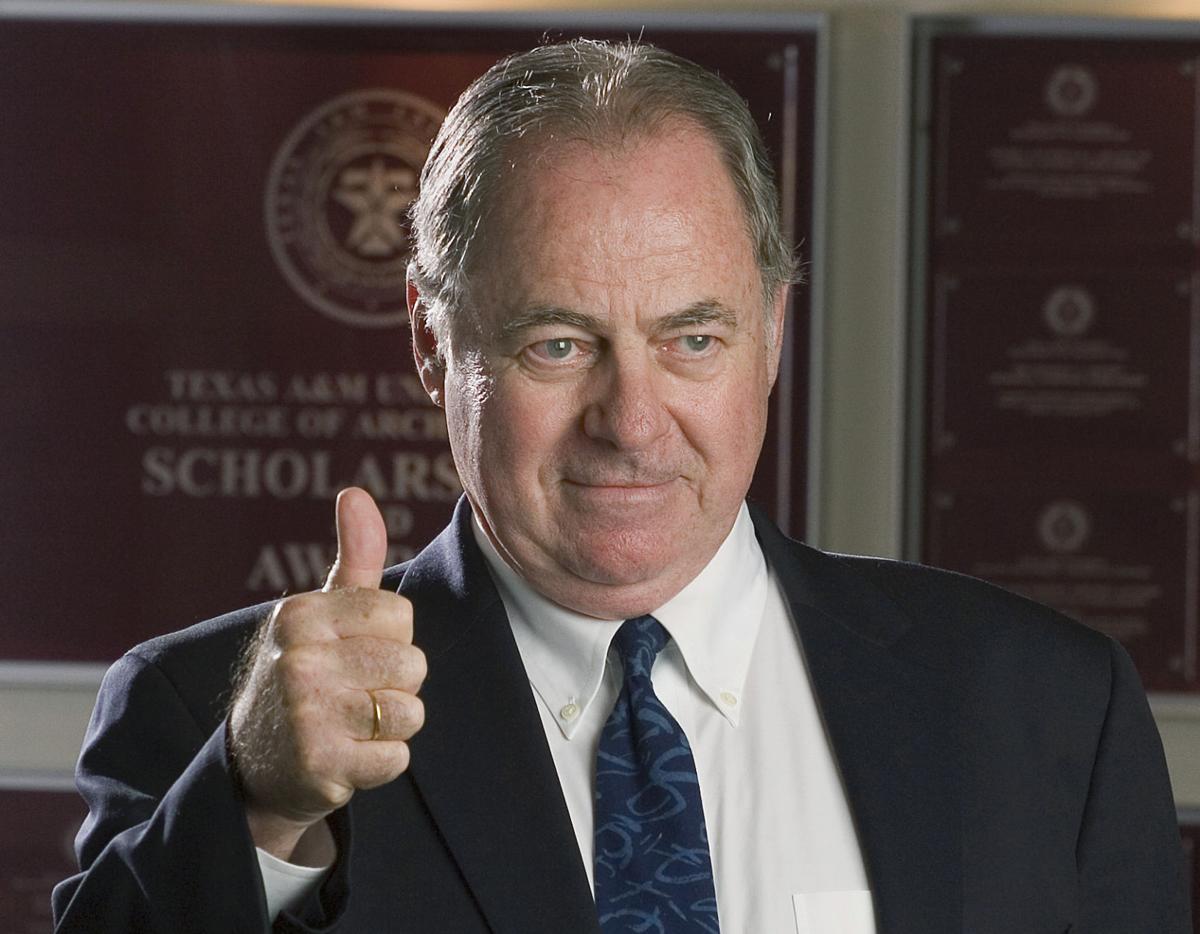Former Texas A&M College of Architecture Dean J. Thomas Regan ...