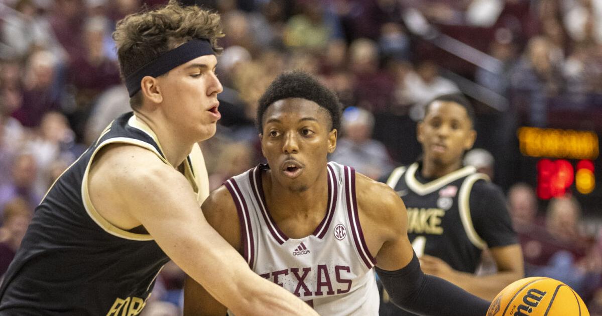 Aggies welcome Wake Forest in men's hoops SEC-ACC Challenge