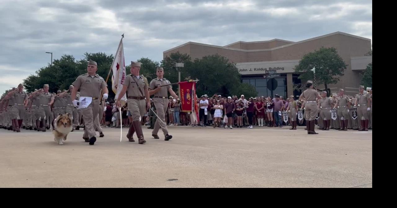 Video: Reveille X marches on with the Corps of Cadets