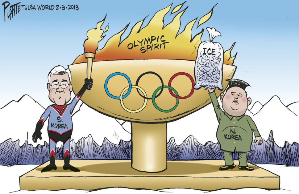 Bruce Plante Cartoon: The 2018 Winter Olympic Games | Cartoons ...