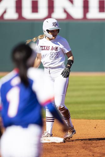 Texas A&M softball team's Cayden Baker returns home to face Tennessee