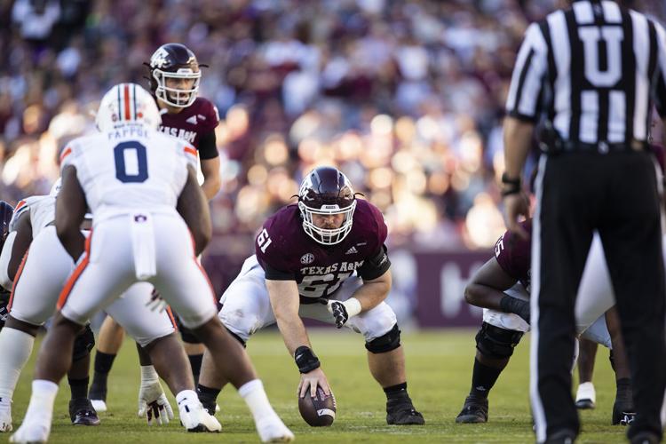 Texas A&M center Bryce Foster making mountain's worth of impact on ...