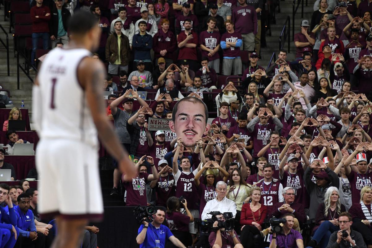 Aggie men's basketball team was gaining interest over final four home games