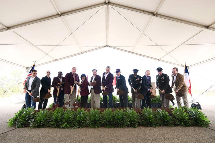 Officials break ground on RELLIS combat development complex named for Bush