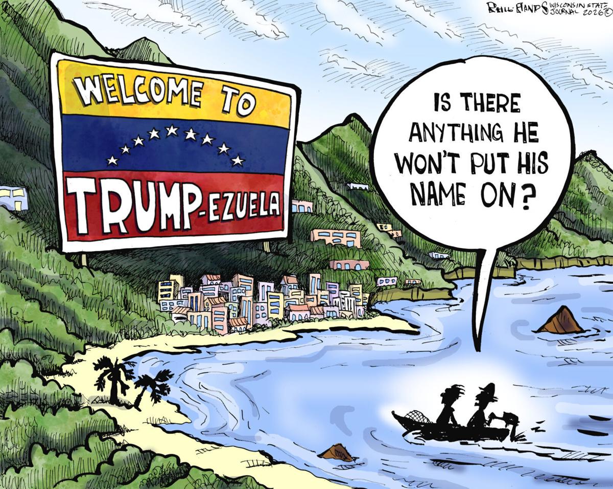 12 political cartoons venture into the Venezuelan incursion